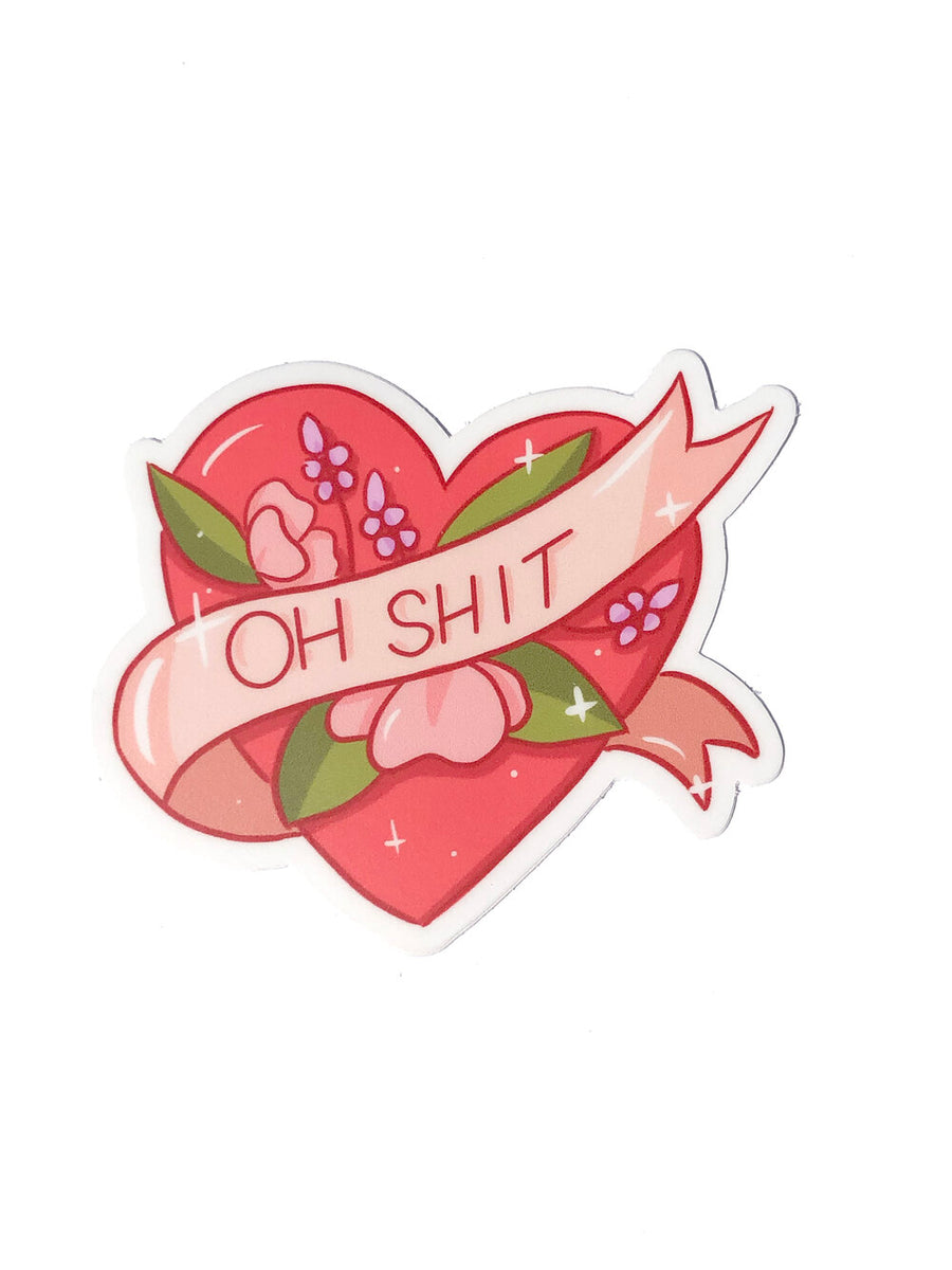 Oh Shit Sticker – ThiccShop