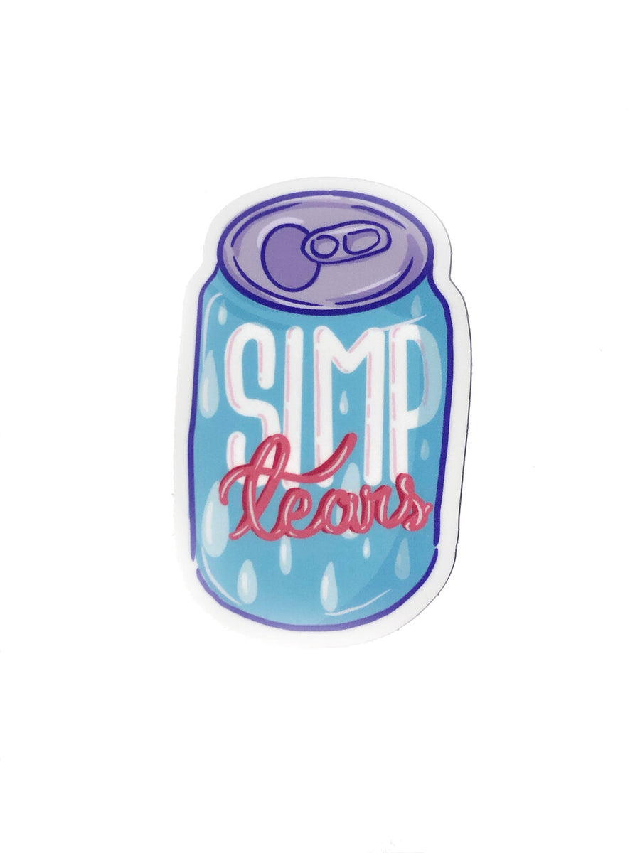Simp Tears Sticker – ThiccShop